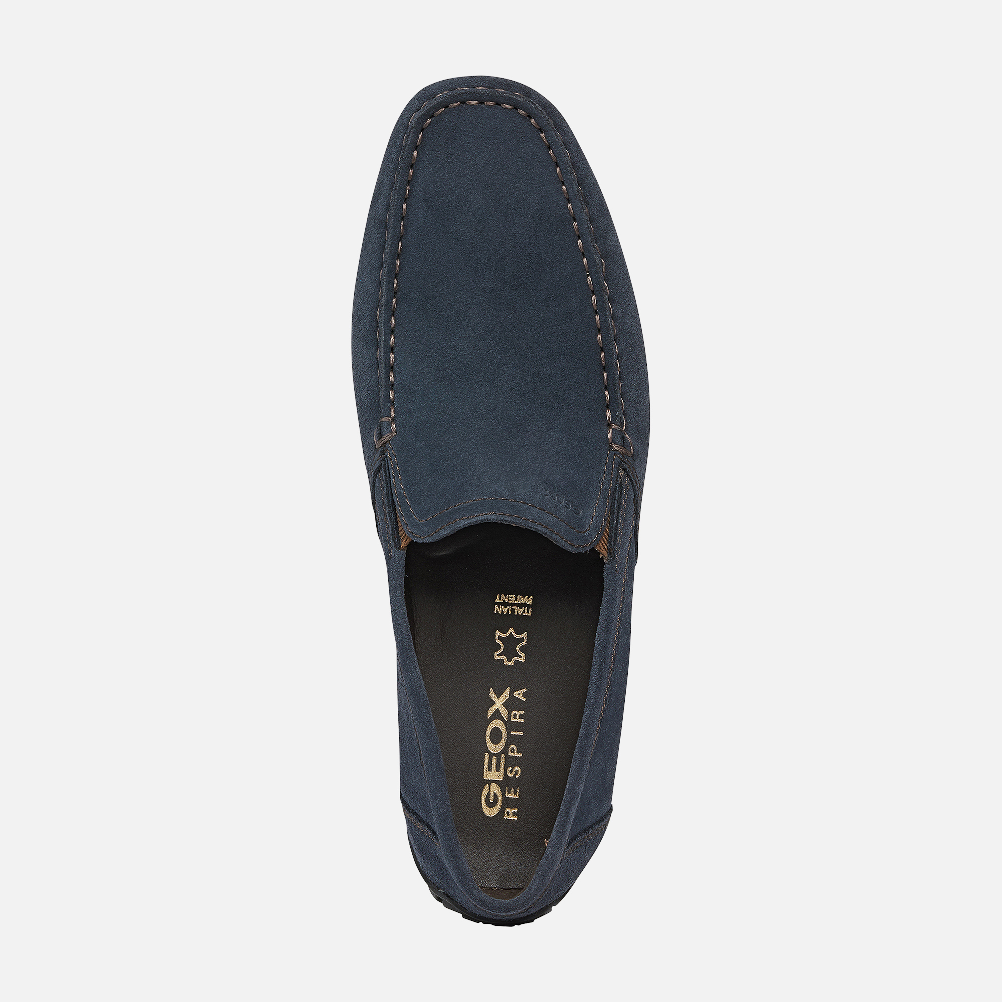 Geox Man: Dark blue Loafers | Geox Fall Winter