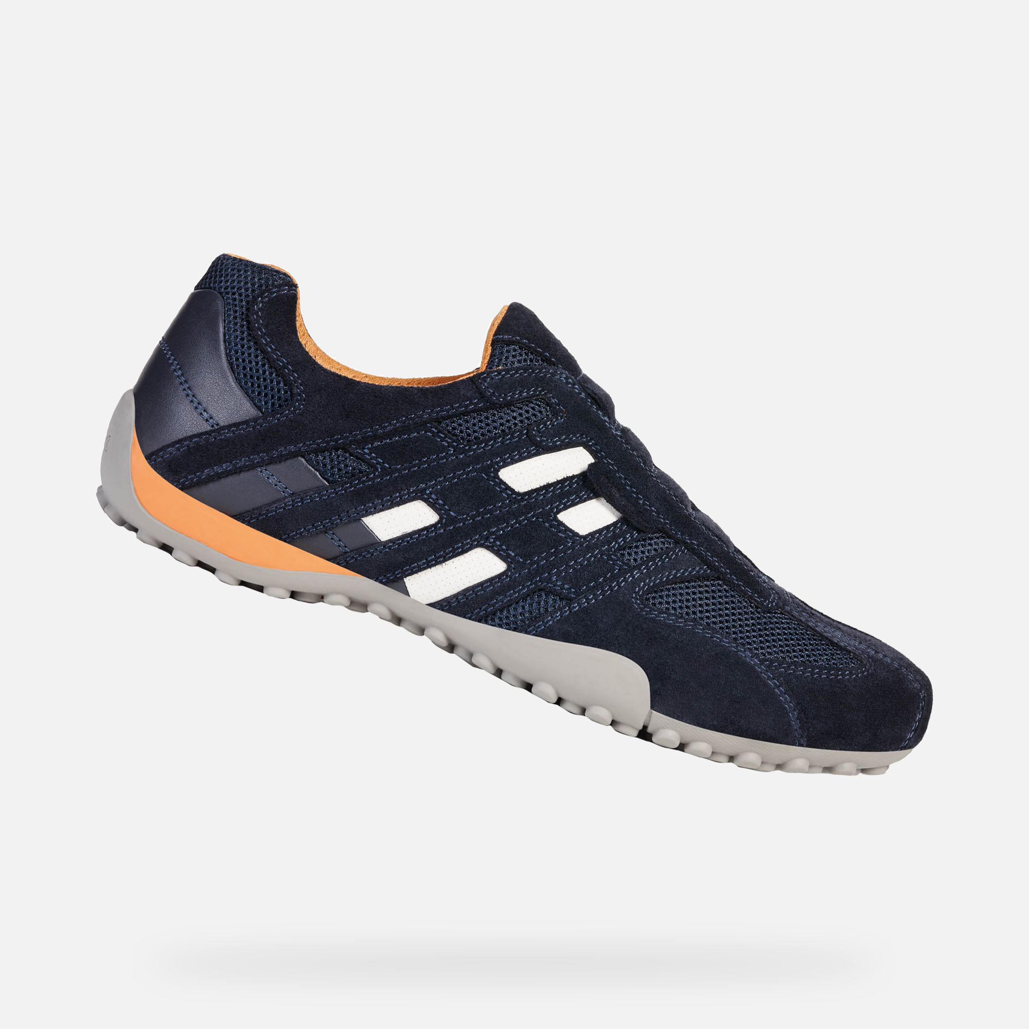 Geox® SNAKE Man Navy Sneakers | Geox® Spring Summer